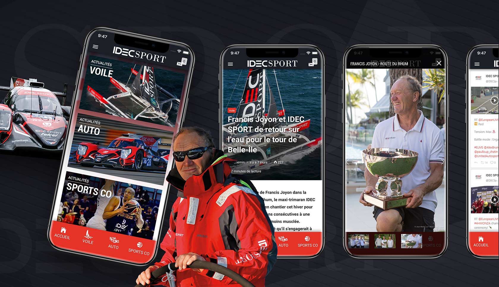 UN NOUVEAU SITE INTERNET ET UNE NOUVELLE APPLICATION POUR IDEC SPORT ...