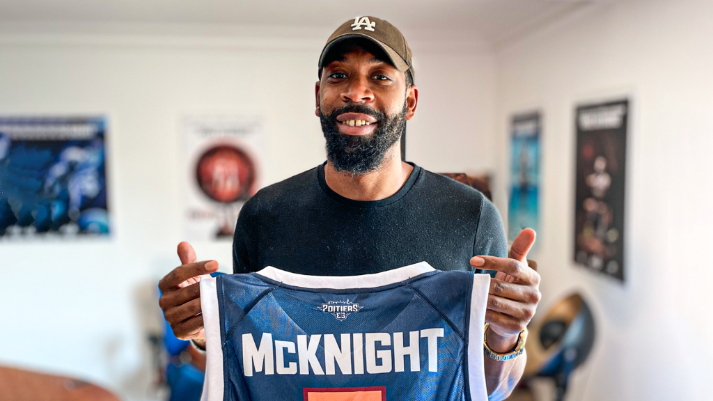 CHRIS MCKNIGHT EST ARRIVÉ À POITIERS - IDEC SPORT