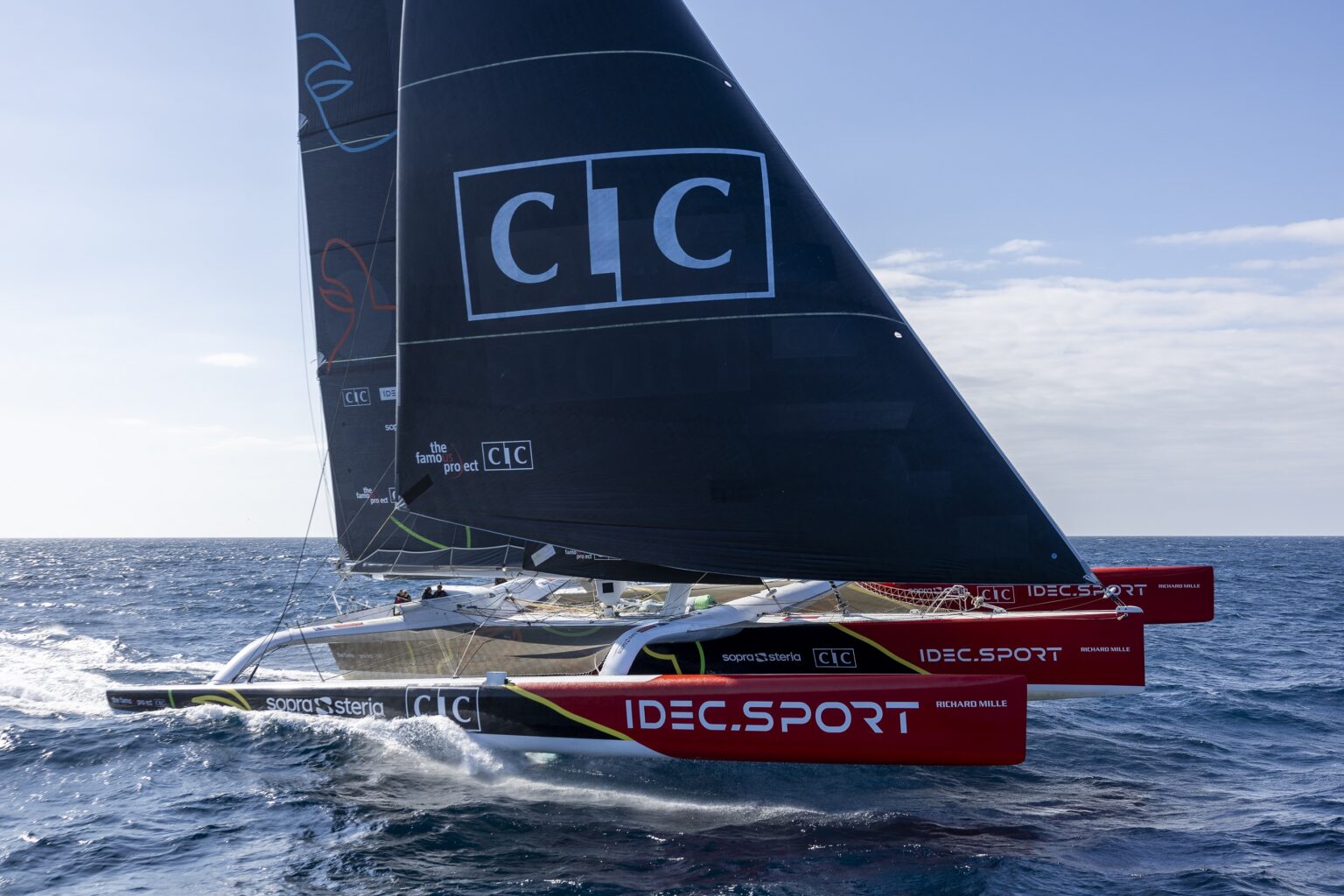 THE FAMOUS PROJECT CIC: Departure imminent! - IDEC SPORT Sailing